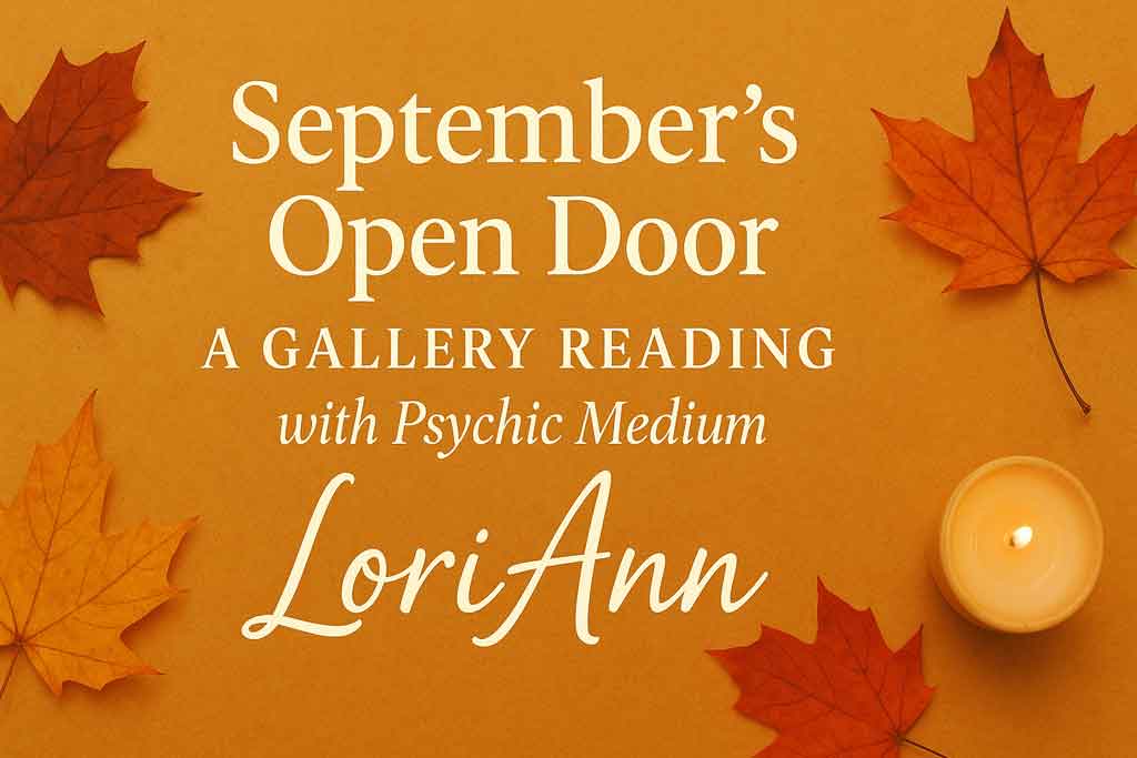 Reconnect with Loved Ones: Appleton Gallery Reading Sept 10
